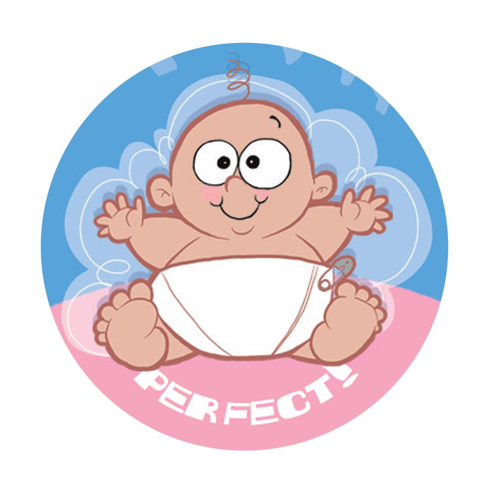 Baby Powder Scratch-N-Sniff Sticker Fun Smelly Stickers for Kids ...