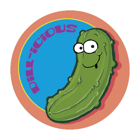 Pickle Scratch-N-Sniff Sticker – Dr Stinky's