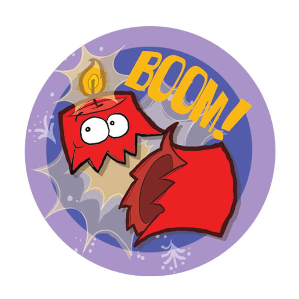 Fireworks Scratch-N-Sniff Sticker Fun Smelly Stickers for Kids ...