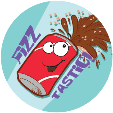 Cola Scratch-N-Sniff Sticker – Dr Stinky's